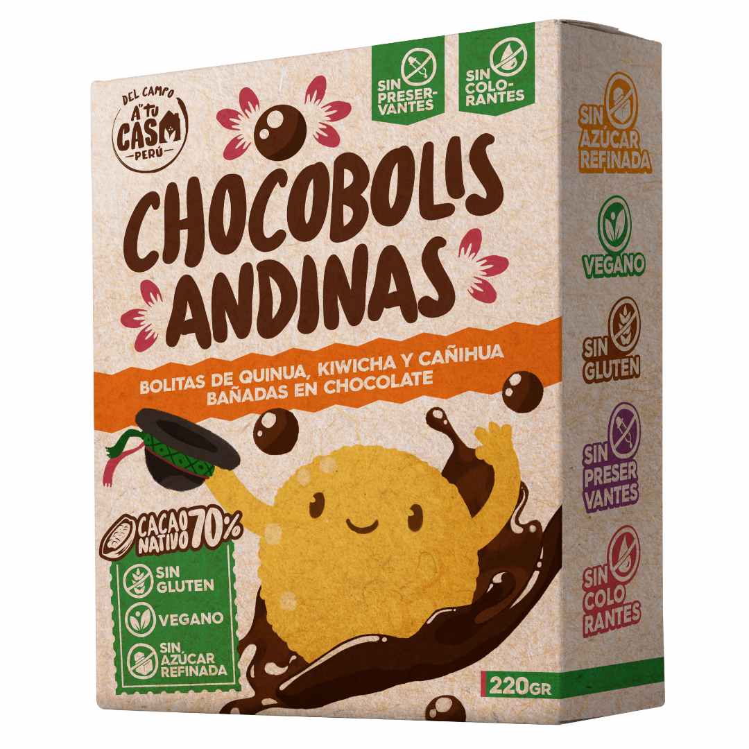 Chocobolis andinas 220gr - Del Campo a tu casa Perú - Alimentos 100% ...
